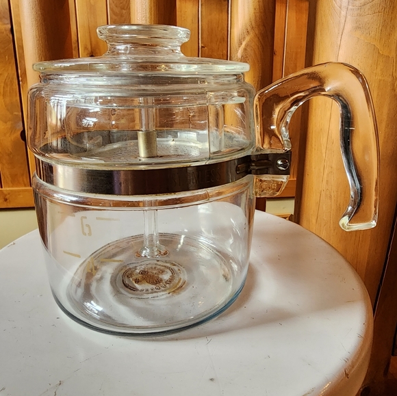 Pyrex | Kitchen | Vintage Pyrex 6 Cup Clear Flameware Stove Top ...